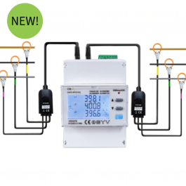 OB4374CT Three Phase Digital Meter with Dual Sensor - Rogowski Coils or ...