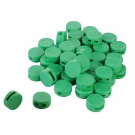 Green Plastic Seals - 10mm