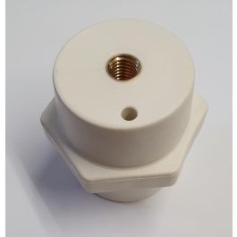 BUS BAR ELECTRICAL INSULATOR 60MM HIGH M10 THREAD OBM60
